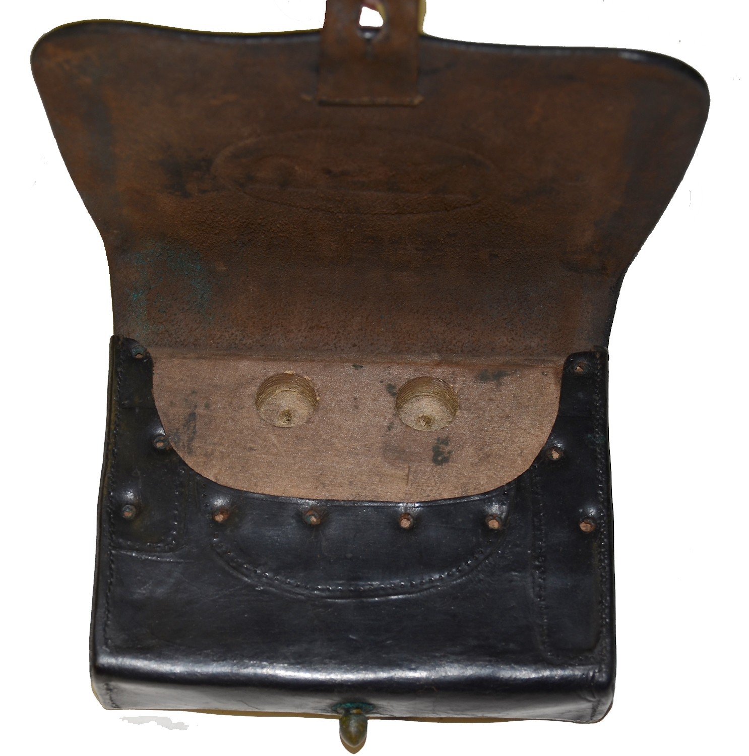 RARE NAVY MUSKET CARTRIDGE BOX — Horse Soldier