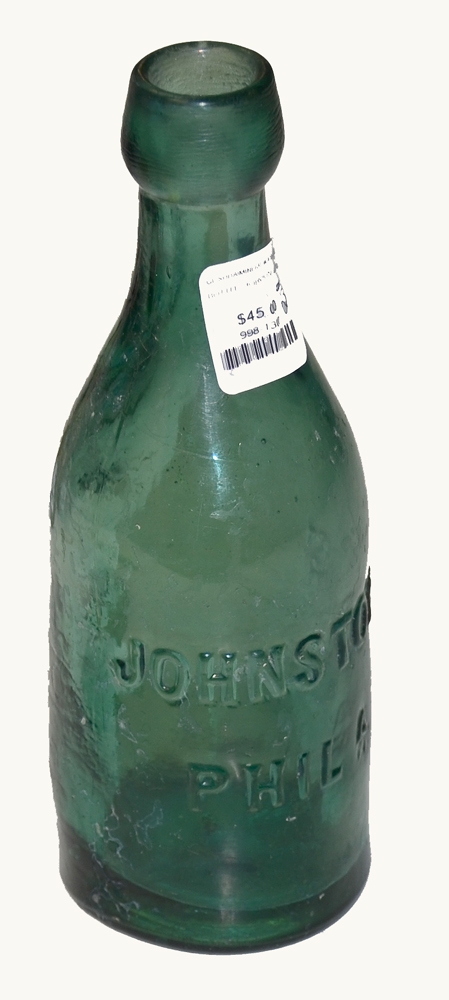 JOHNSTON & CO. SODA BOTTLE — Horse Soldier