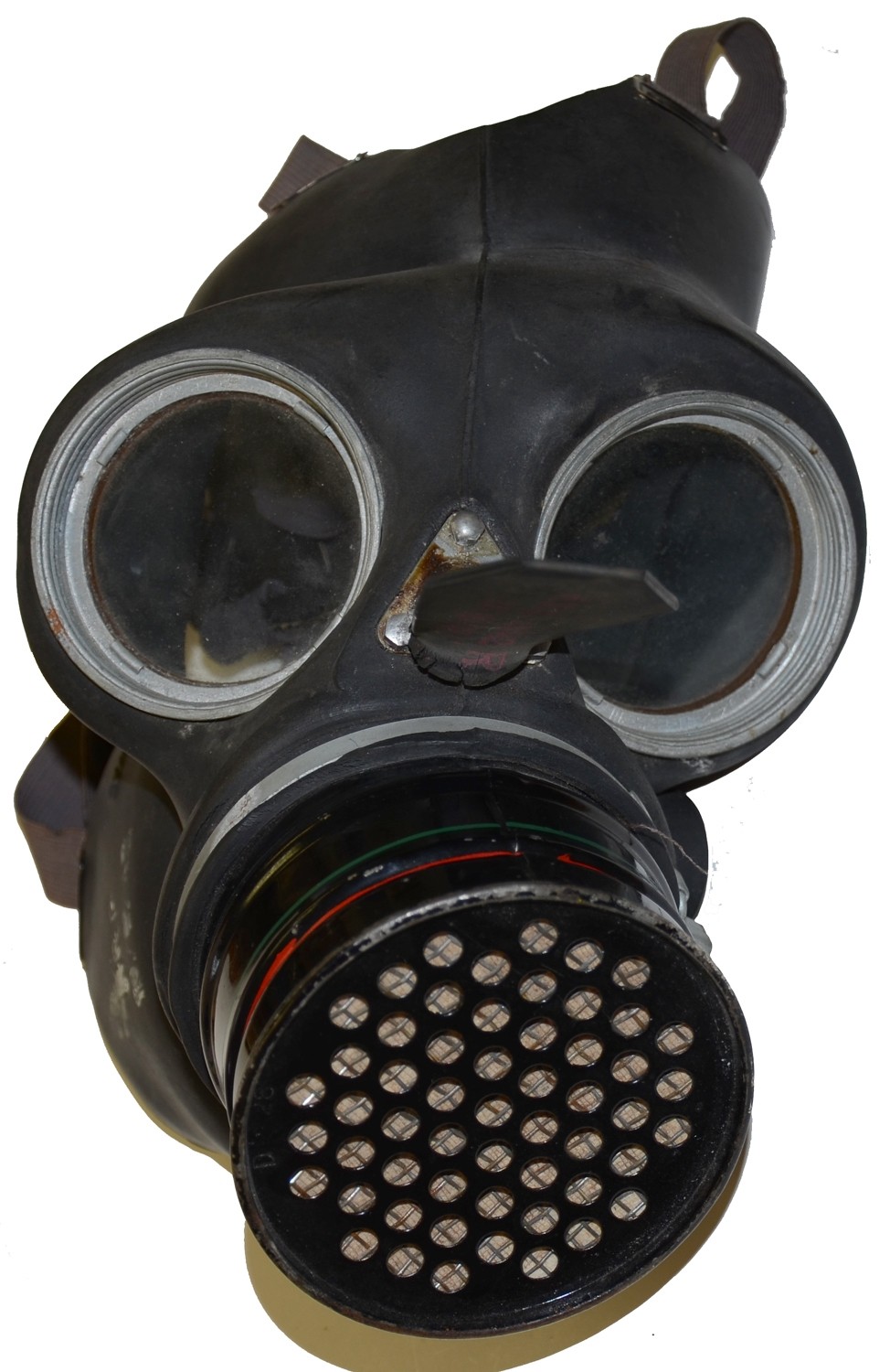 WORLD WAR TWO BRITISH AIR RAID GAS MASK FOR CIVILIANS — Horse Soldier