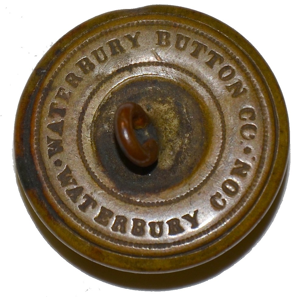 KENTUCKY STATE SEAL COAT BUTTON, STAFF — Horse Soldier