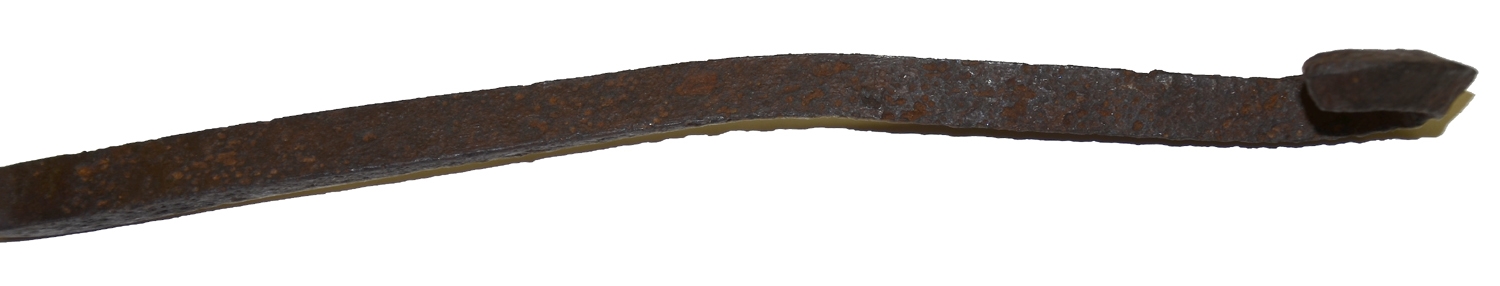 RARE CONFEDERATE “THREE SQUARE” SOCKET BAYONET -- POT HOOK — Horse Soldier