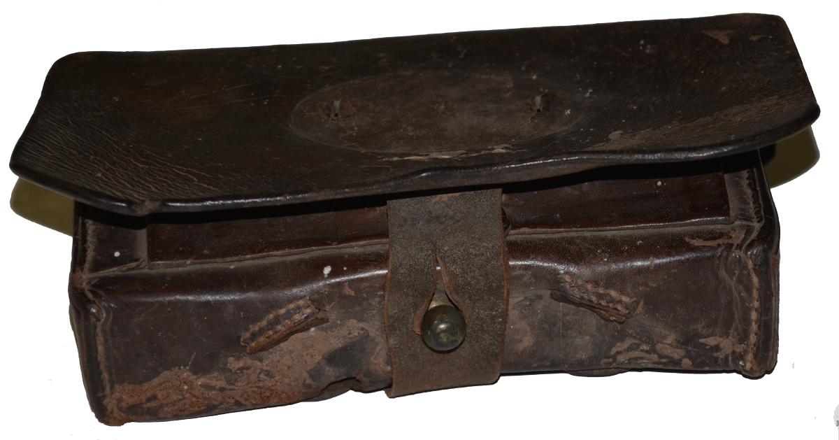 REGULATION 1861 CARTRIDGE BOX — Horse Soldier