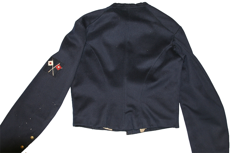 VERY RARE, CIVIL WAR FEDERAL MOUNTED SIGNALMAN'S SHELL JACKET WITH ITS ...