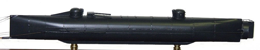 SHIP MODEL OF THE C.S.S H.L. HUNLEY — Horse Soldier