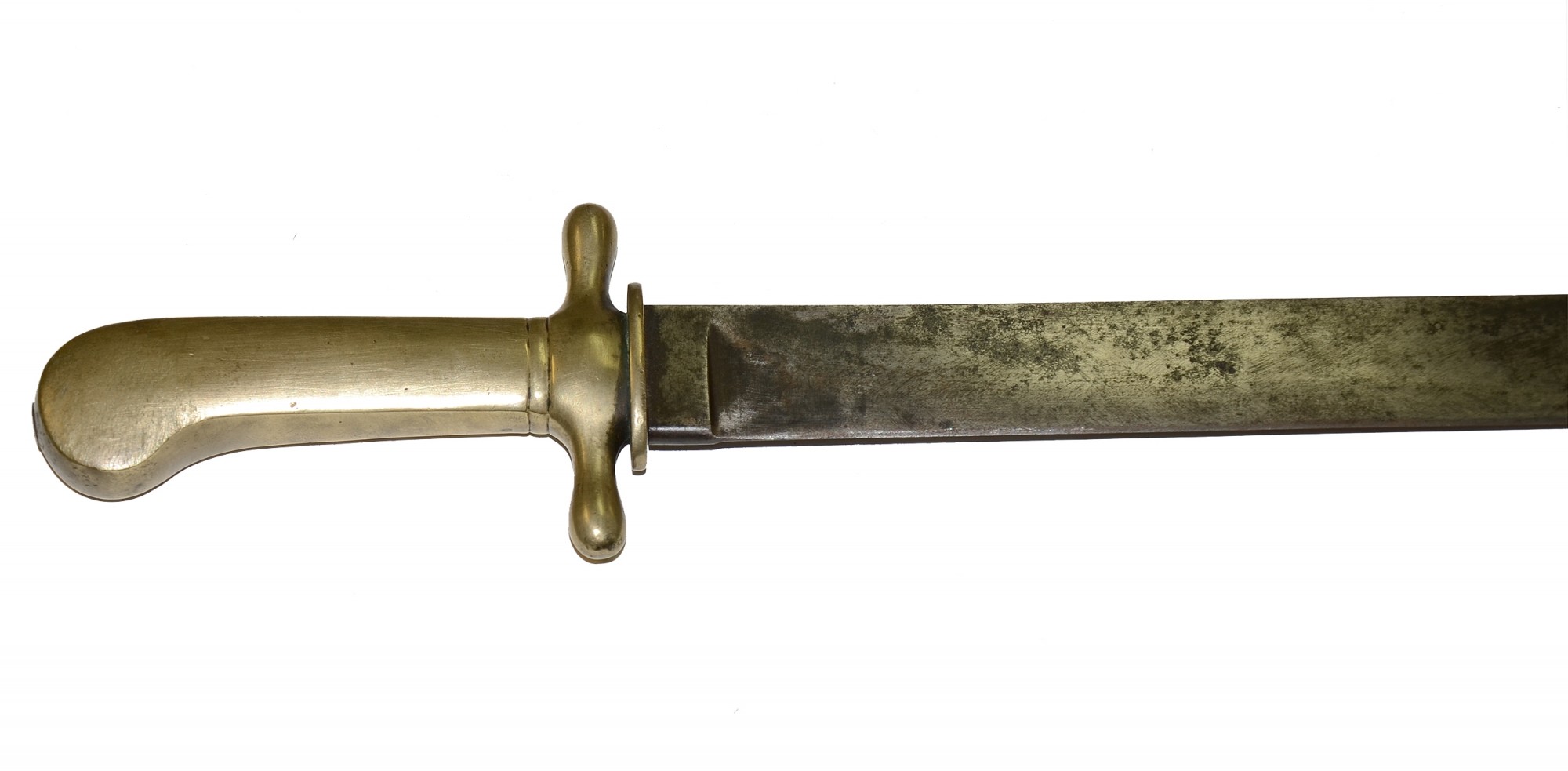 EARLY 19TH CENTURY, GERMAN BRASS-MOUNTED SHORT SWORD — Horse Soldier