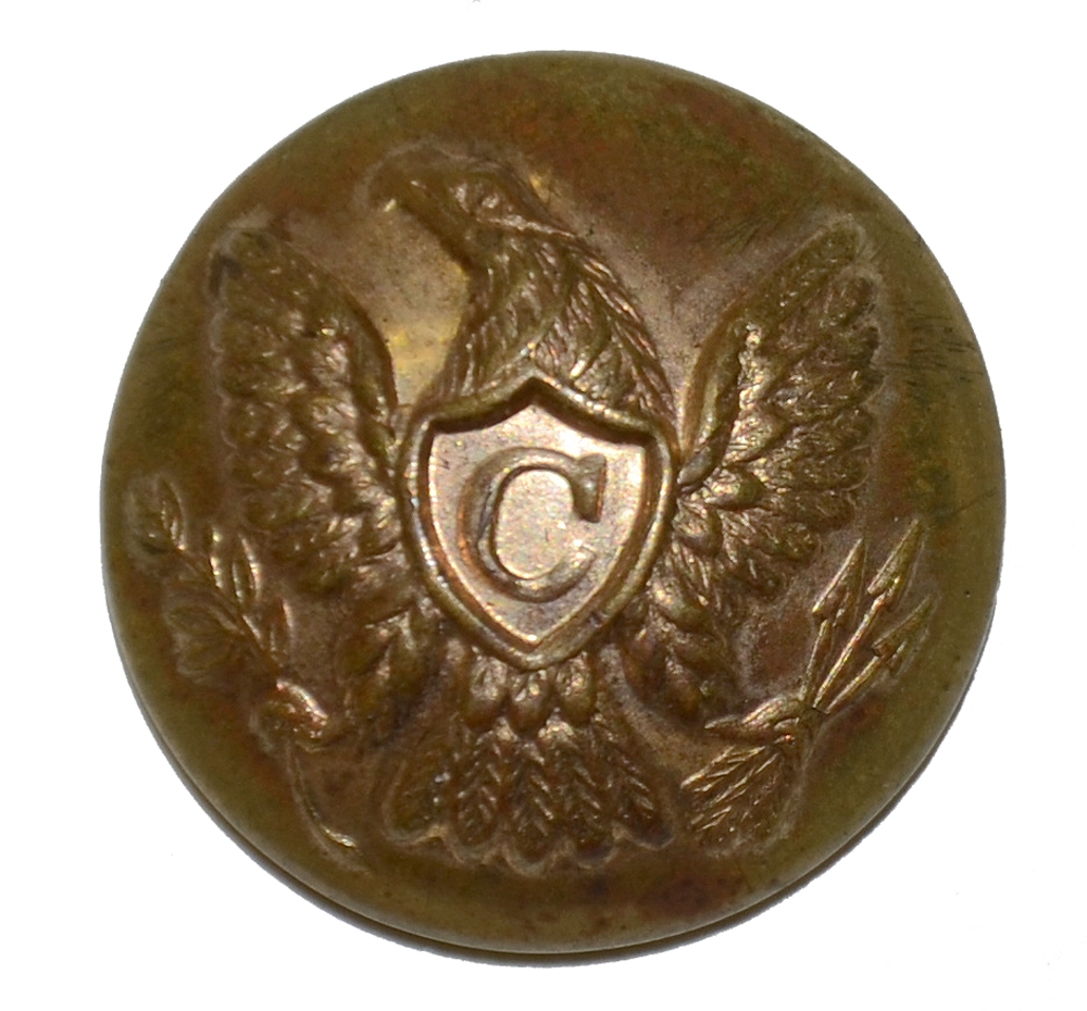 CAVALRY OFFICER’S COAT BUTTON, CV1A3 — Horse Soldier