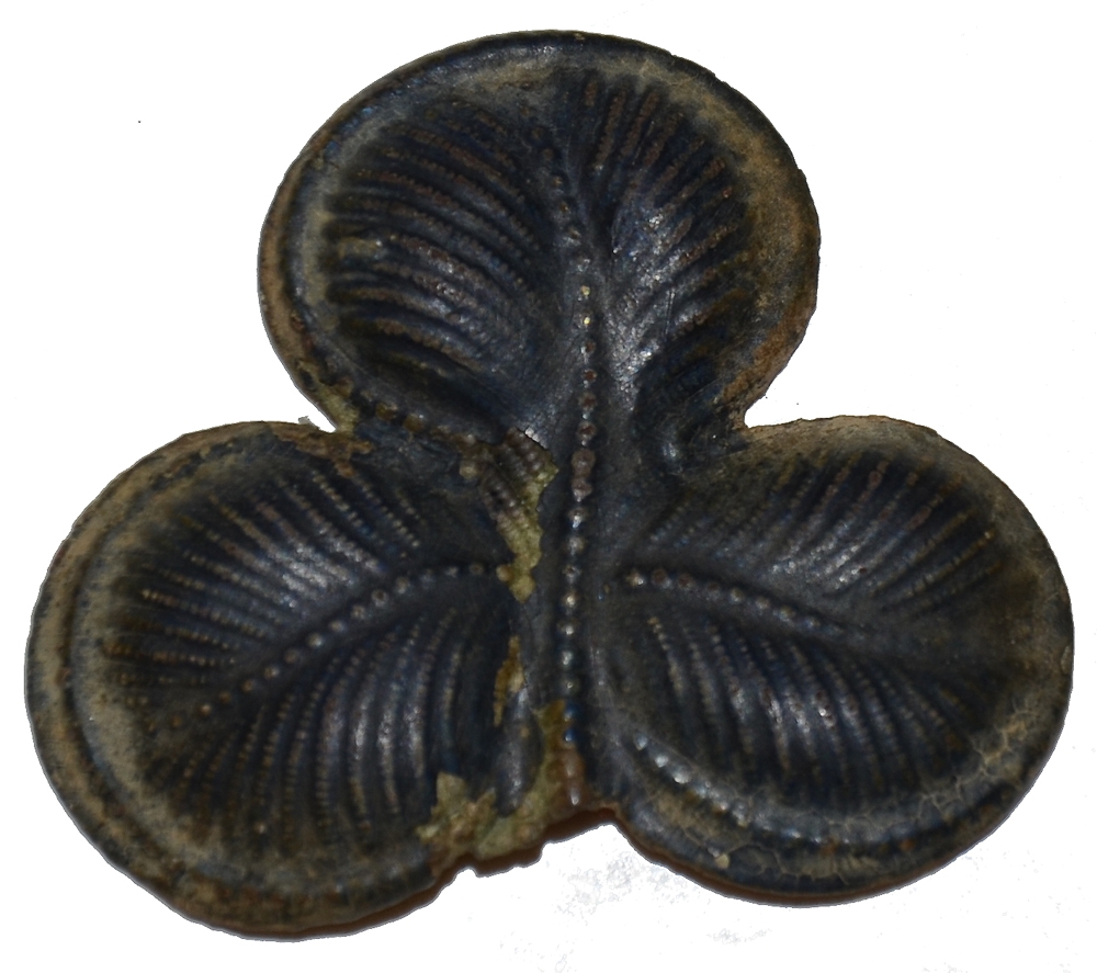 SECOND CORPS BADGE EXCAVATED AT PETERSBURG — Horse Soldier