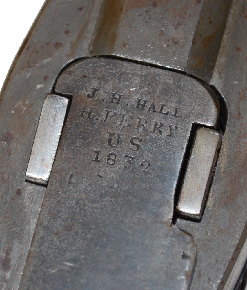 HALL’S M1819 HARPERS FERRY PERCUSSION RIFLE DATED 1832 — Horse Soldier