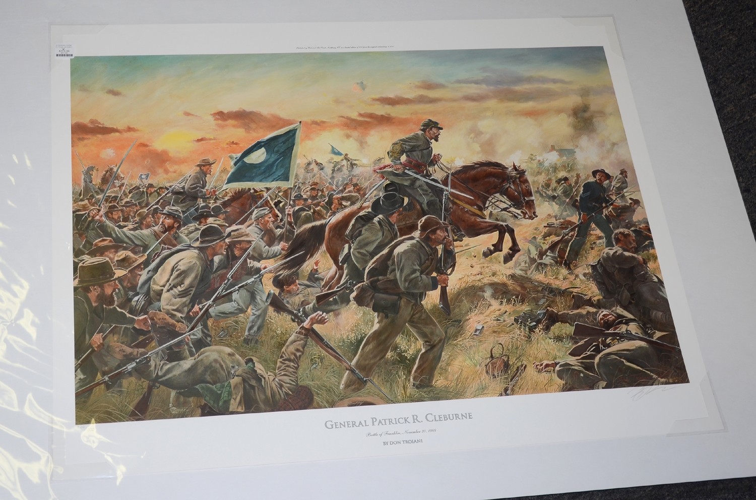 GENERAL PATRICK R. CLEBURNE, BATTLE OF FRANKLIN, NOVEMBER 30, 1864 ...