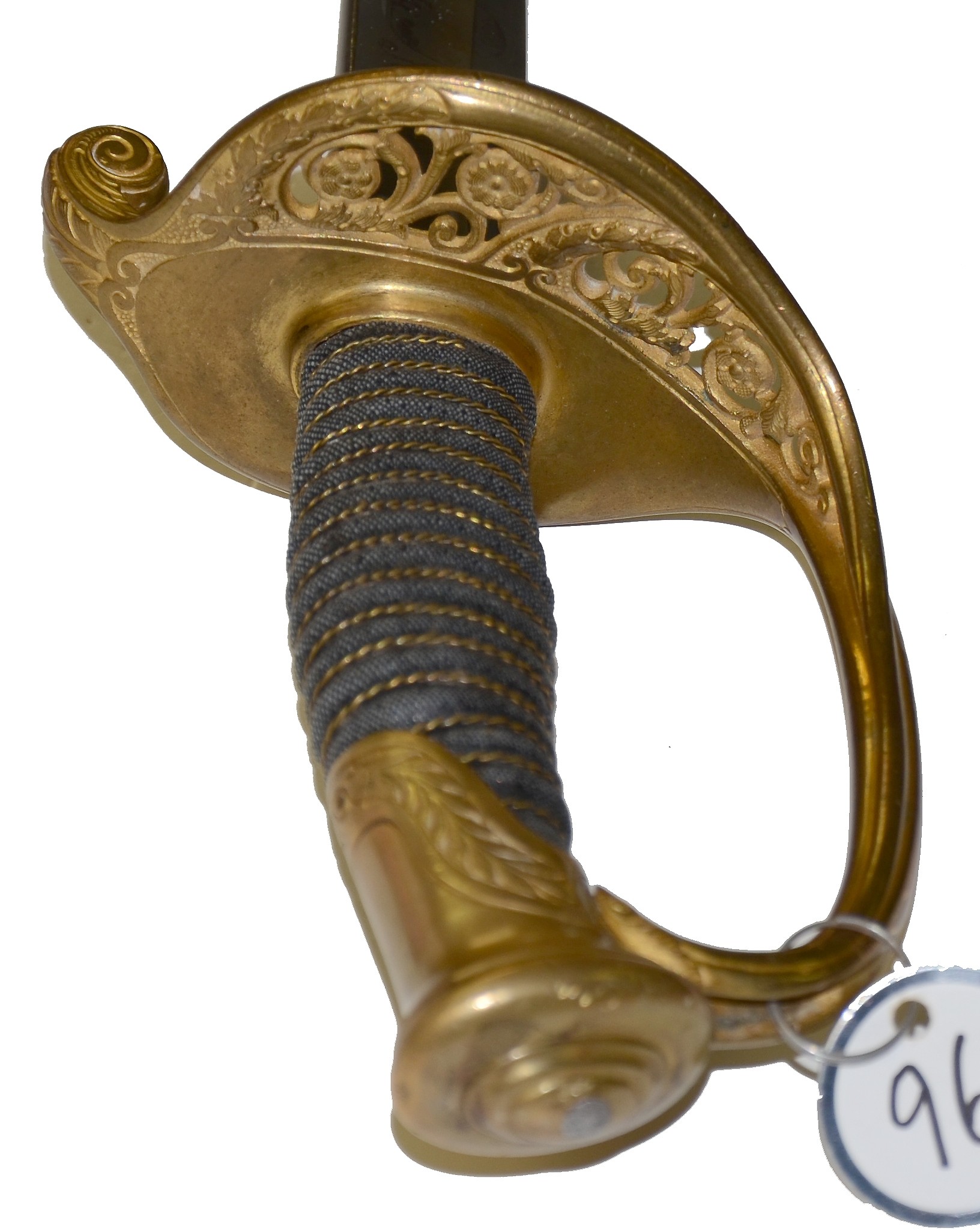 M1850 FOOT OFFICER’S SWORD AND SCABBARD BY AMES — Horse Soldier