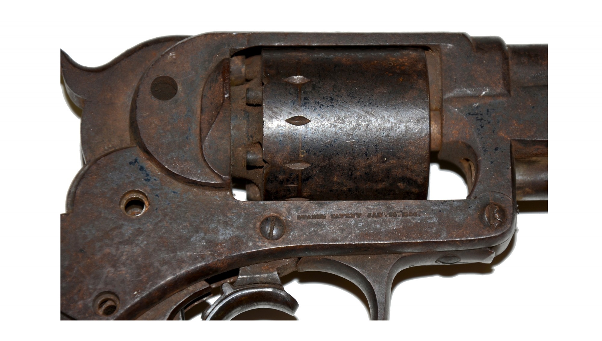 DOUBLE ACTION STARR REVOLVER FOUND AFTER THE BATTLE OF GETTYSBURG ...