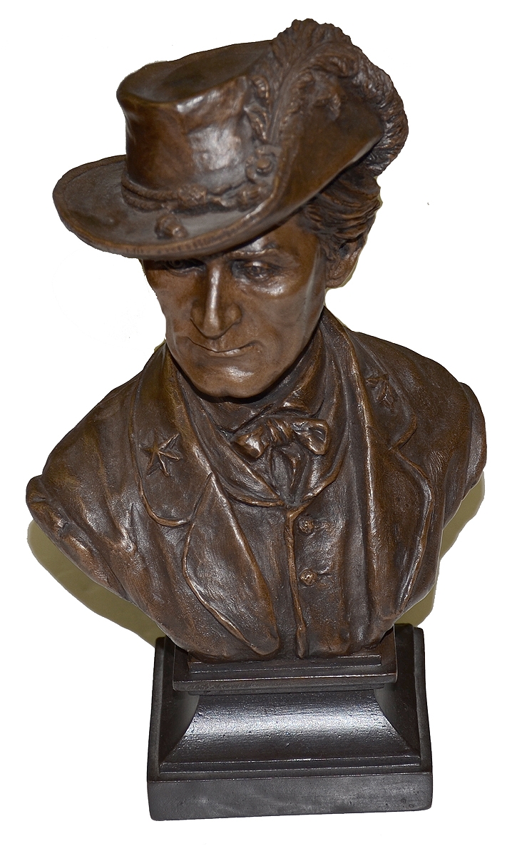 COLONEL JOHN SINGLETON MOSBY BUST BY RON TUNISON — Horse Soldier