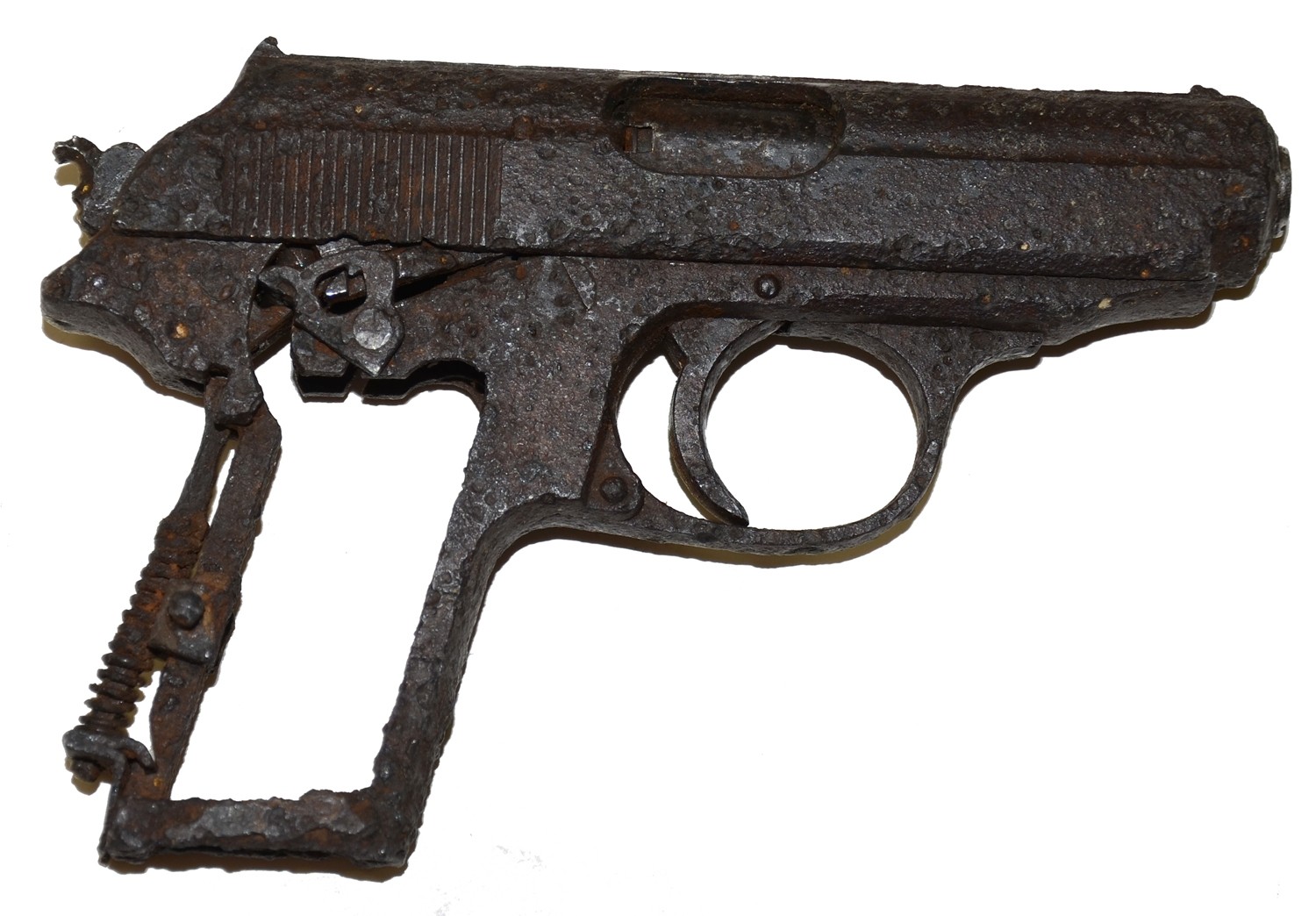 RELIC CONDITION WORLD WAR TWO GERMAN WALTHER PPK RECOVERED IN THE ...