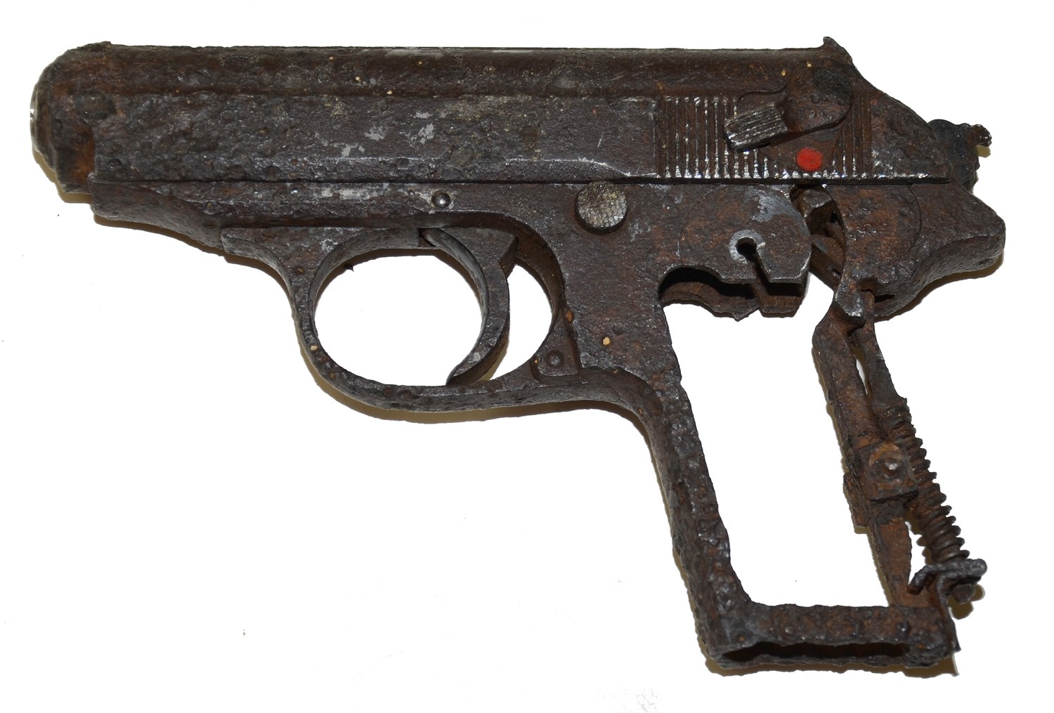 RELIC CONDITION WORLD WAR TWO GERMAN WALTHER PPK RECOVERED IN THE ...