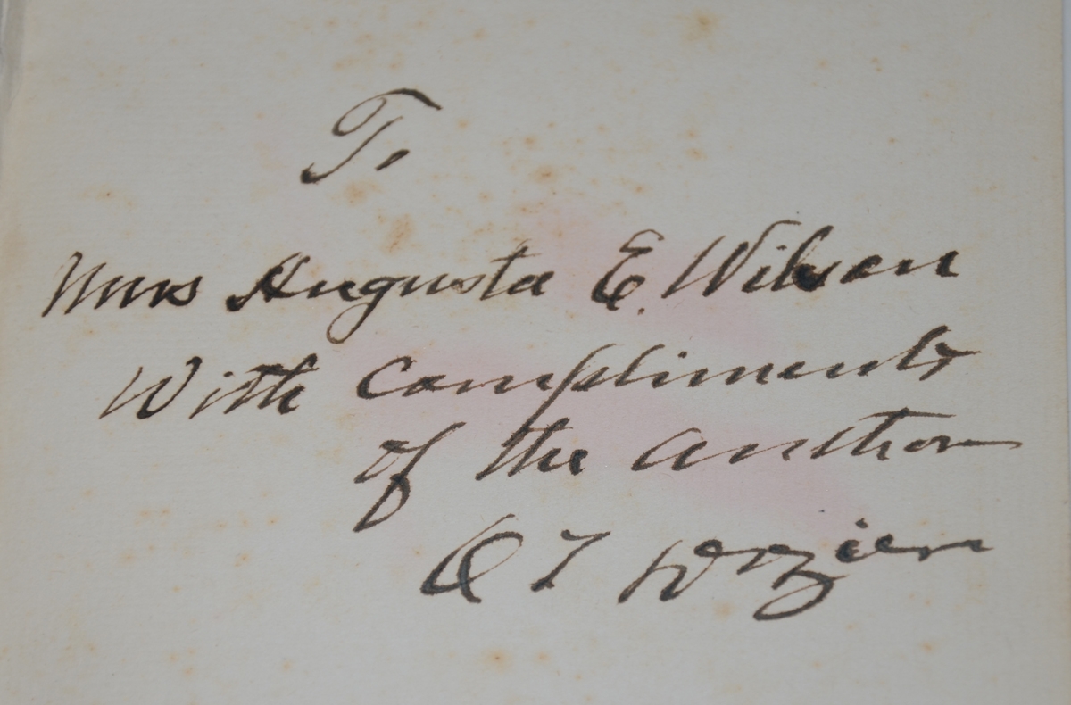 1905 COPY OF SOUTHERN POEMS SIGNED BY AUTHOR AND CONFEDERATE VETERAN ...