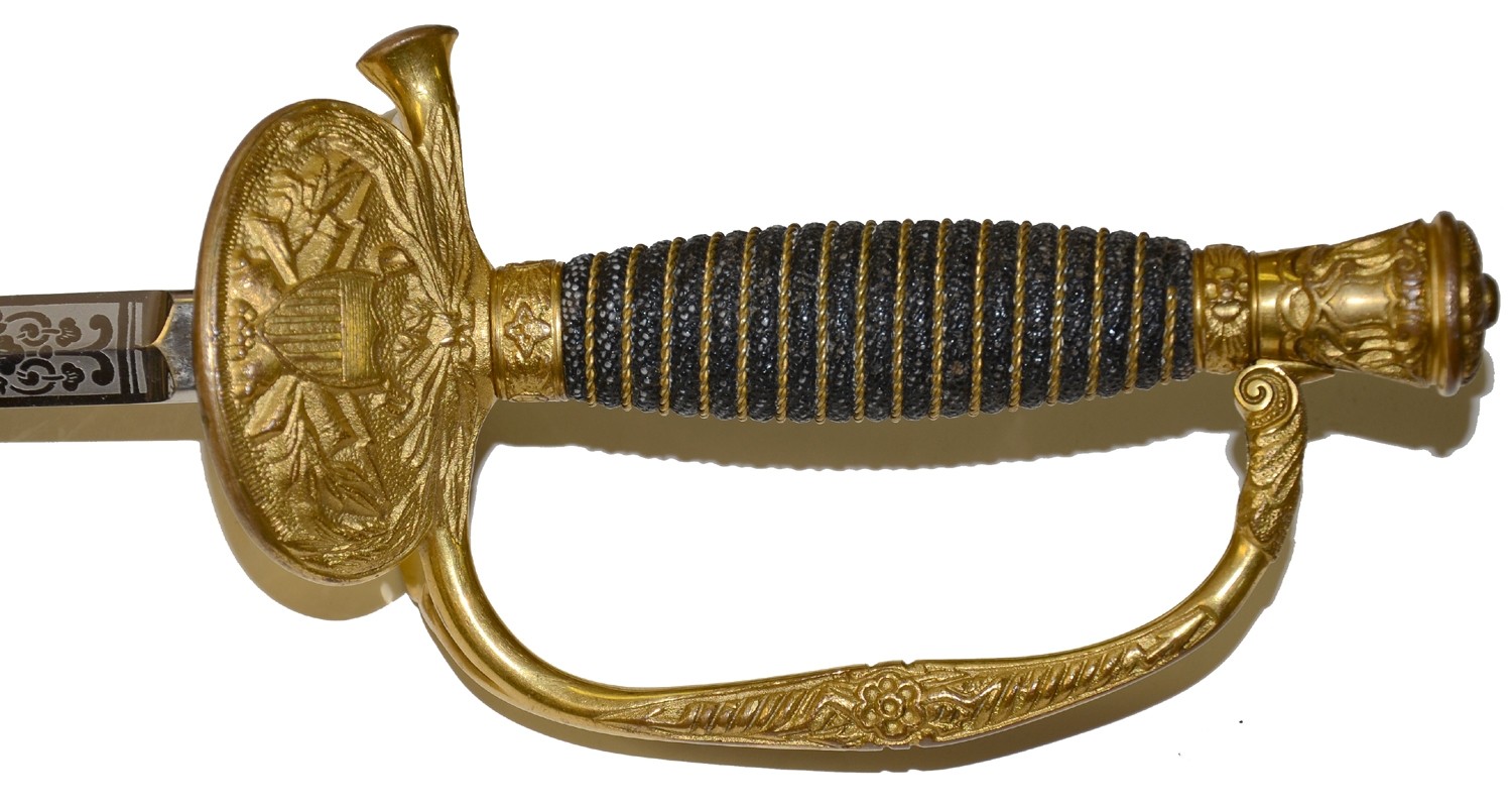 MINTY 1860 STAFF AND FIELD / 1872 STAFF AND LINE OFFICER’S SWORD BY ...