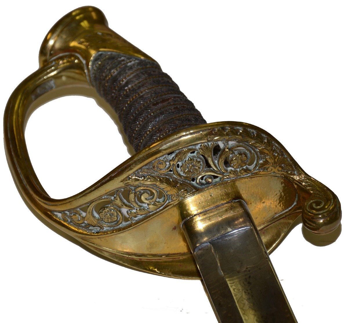 MODEL 1850 FOOT OFFICER’S SWORD BY AMES — Horse Soldier