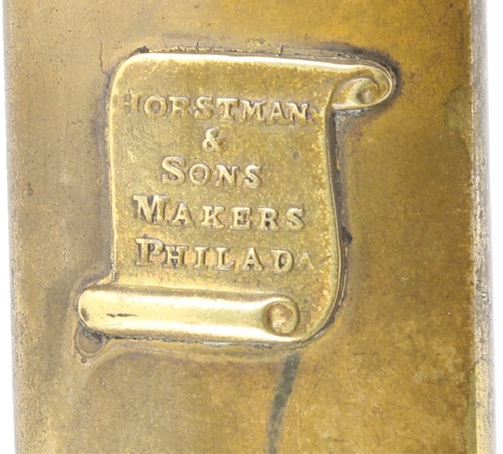 CIRCA 1850 MILITIA OFFICER’S SWORD BY HORSTMANN & SONS, PHILA. — Horse ...