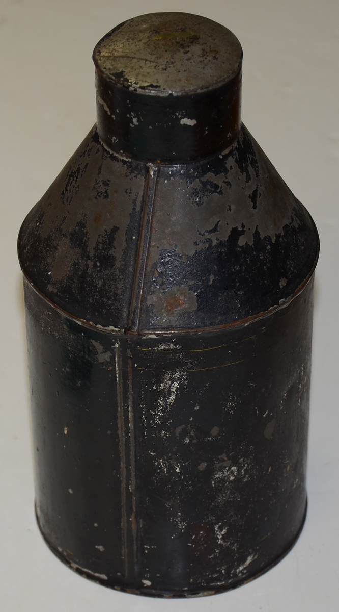 CIVIL WAR ERA DOMED TOP TIN CANISTER — Horse Soldier