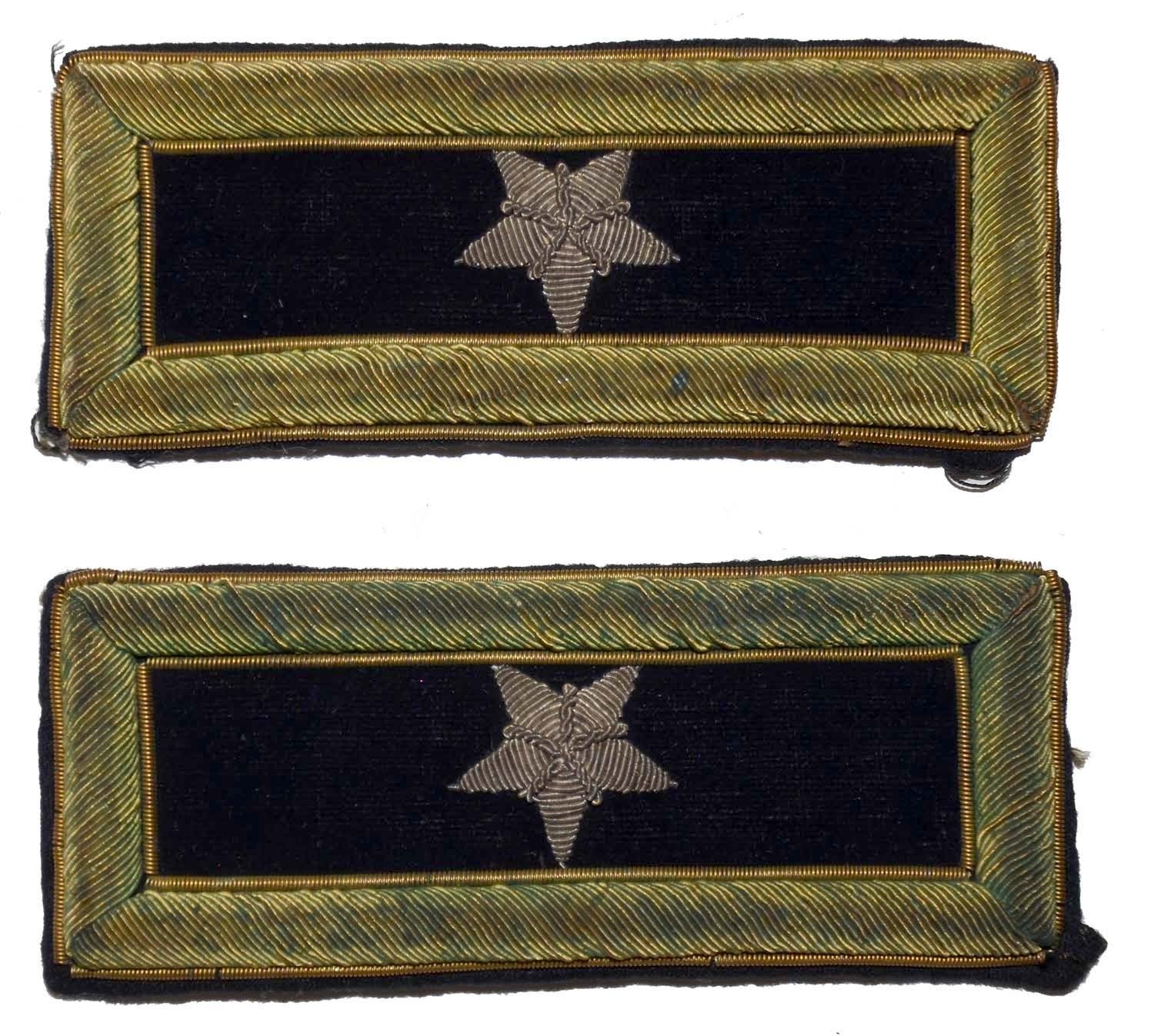 BRIGADIER GENERAL SHOULDER STRAPS OF GEN. JOHN RAMSEY, WOUNDED AT ...