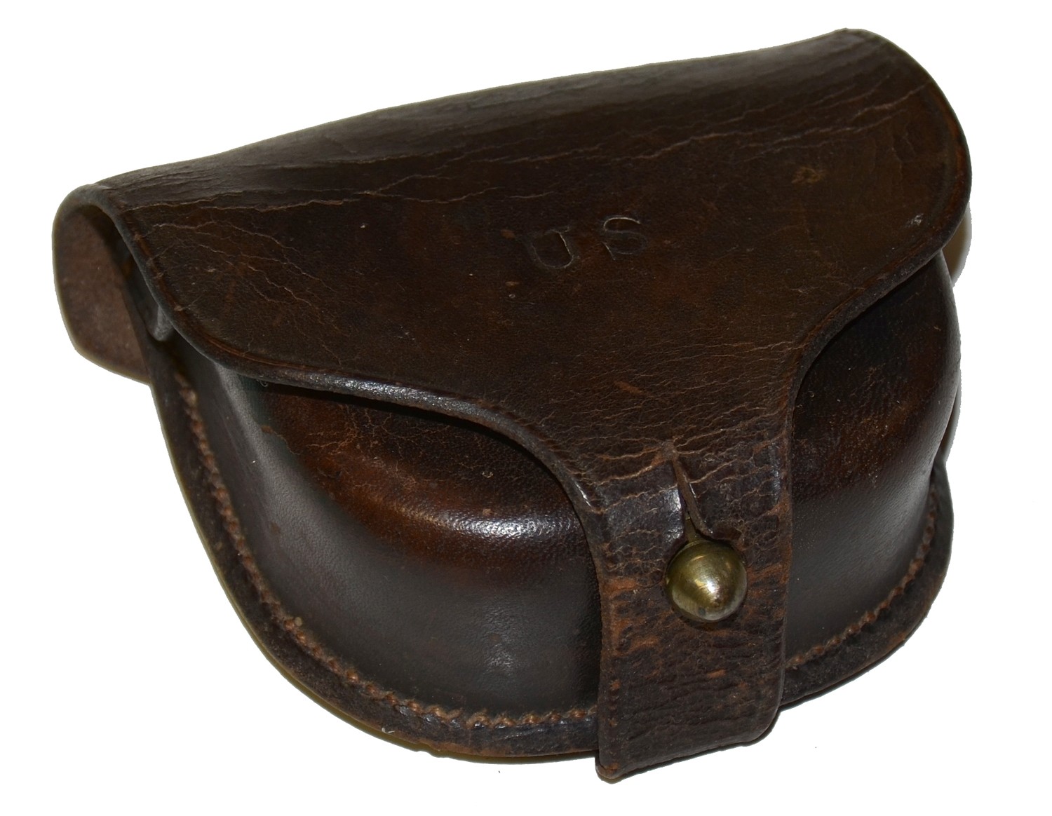 PERCUSSION CAP BOX WITH “US” — Horse Soldier