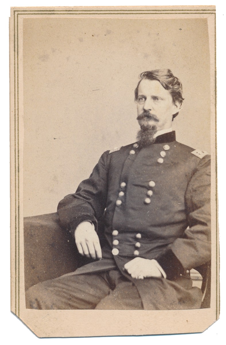 CDV UNION MAJ. GEN. WINFIELD SCOTT HANCOCK — Horse Soldier