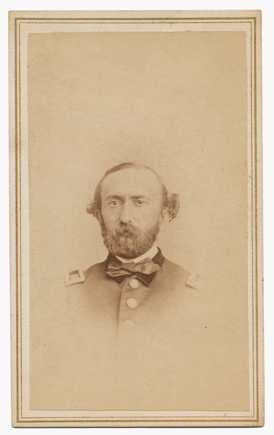 CDV BUST VIEW OF BRIGADIER GENERAL STEPHEN V. BENET AS A CAPTAIN ...