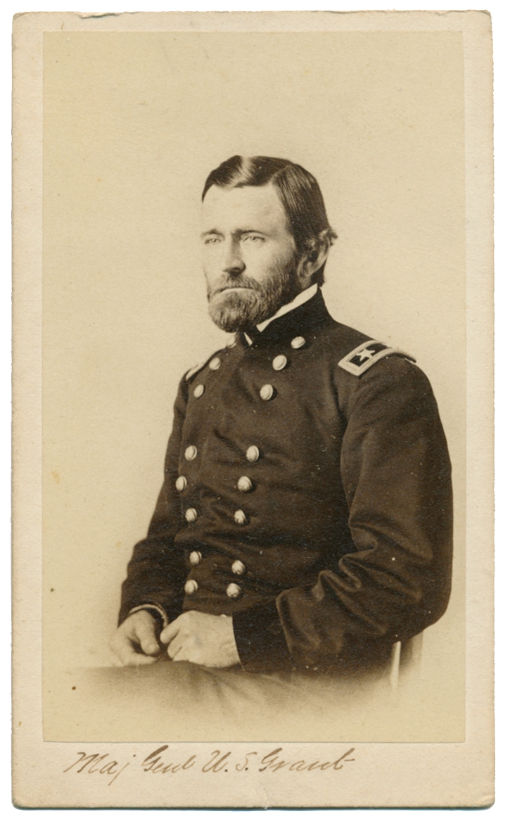CDV OF GRANT AS MAJOR GENERAL — Horse Soldier
