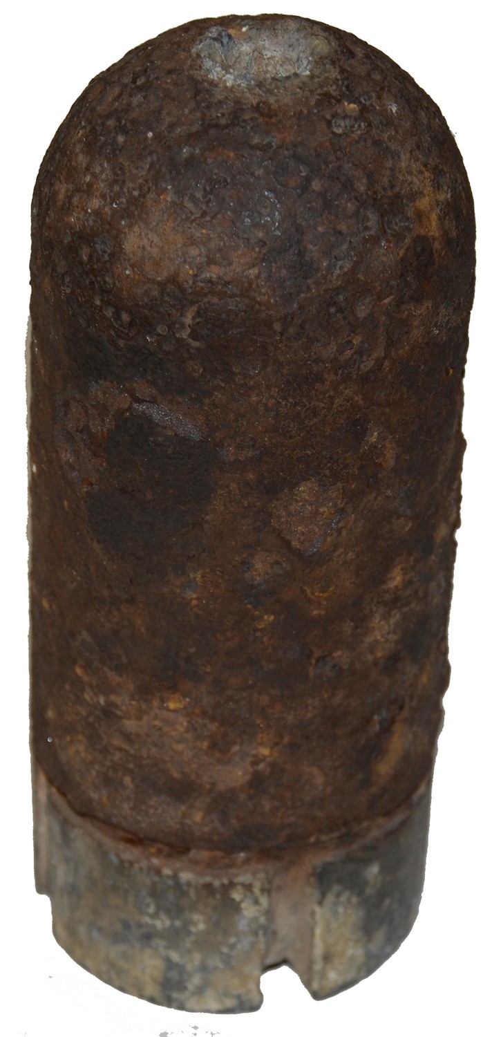 EXCAVATED U.S. 3” DYER ARTILLERY SHELL — Horse Soldier