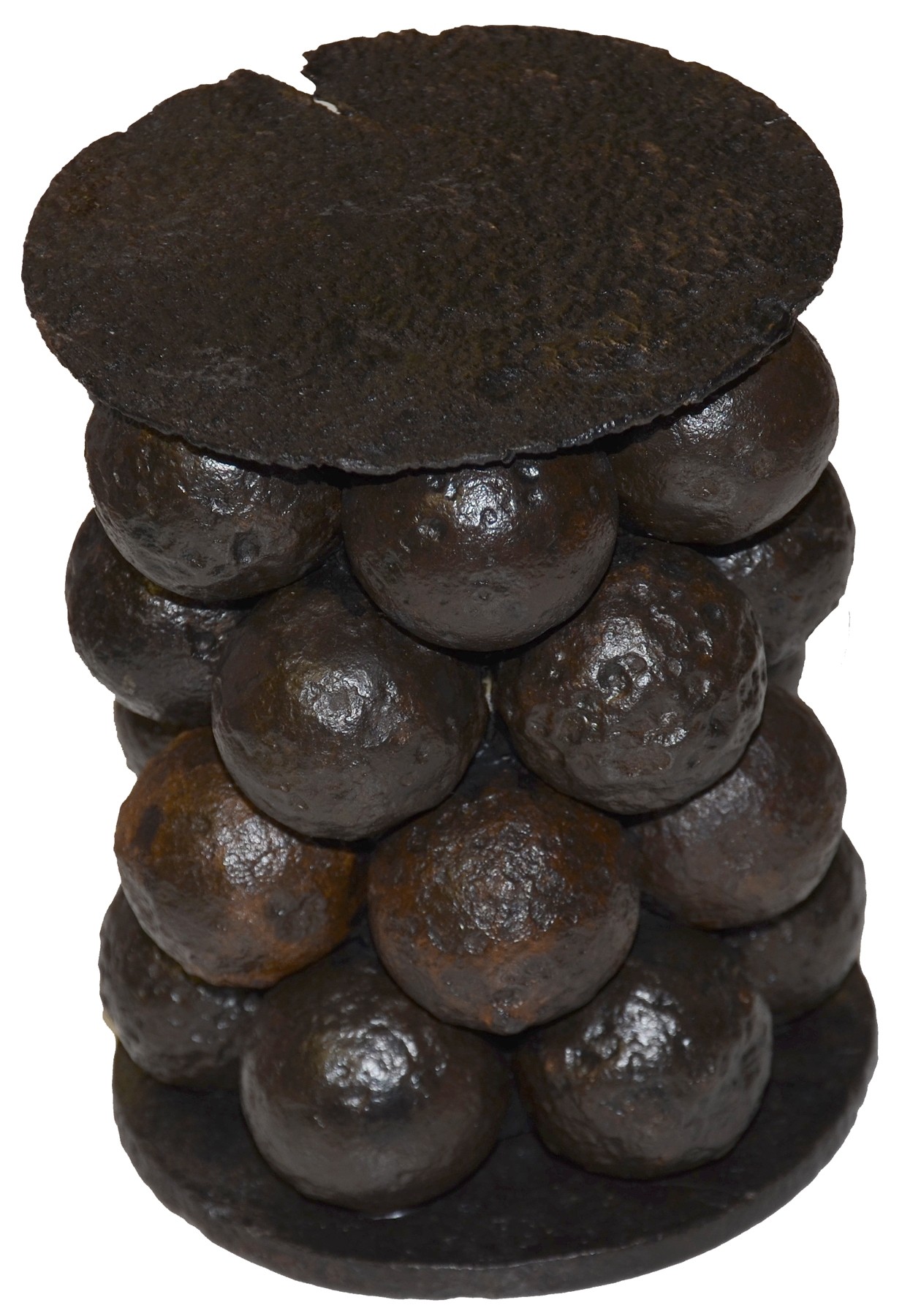 US/CS REBUILT TWELVE-POUND GUN CANISTER ROUND — Horse Soldier