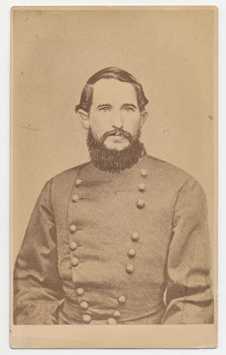 WAIST UP CDV OF CONFEDERATE GENERAL JAMES DRESHLER KILLED AT ...