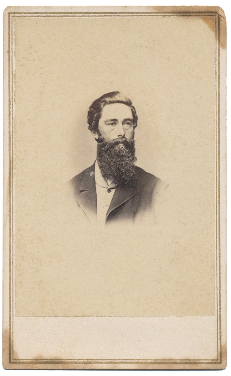 INK ID BUST VIEW CDV OF GEORGE F. HEADLEY OF THE 15TH PENNSYLVANIA ...