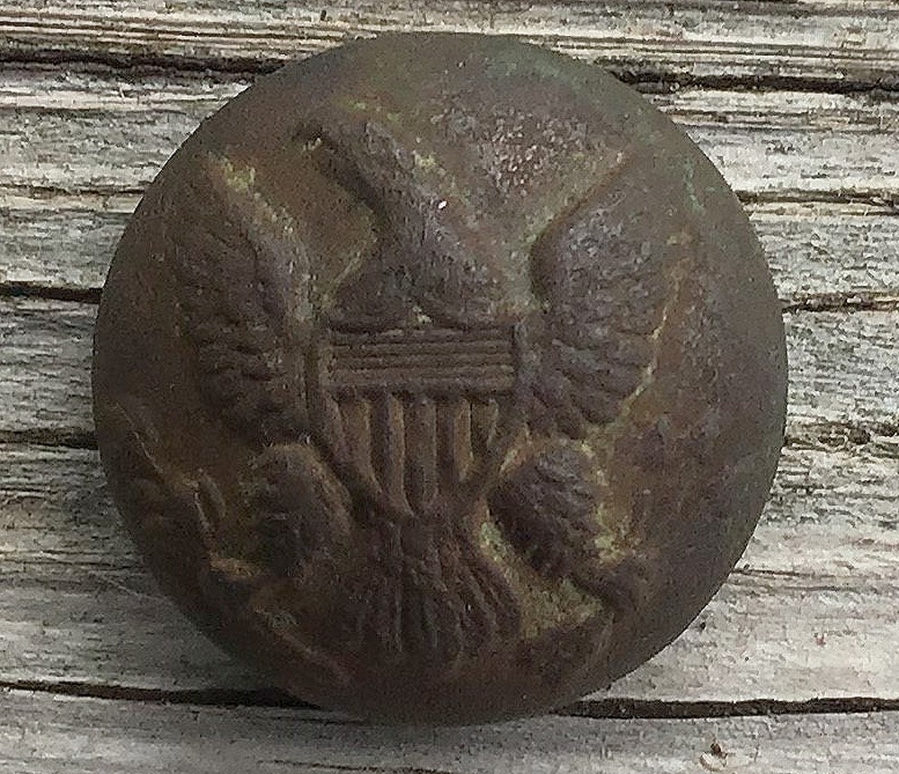 US GENERAL SERVICE EAGLE JACKET BUTTON RECOVERED AT GETTYSBURG! — Horse ...