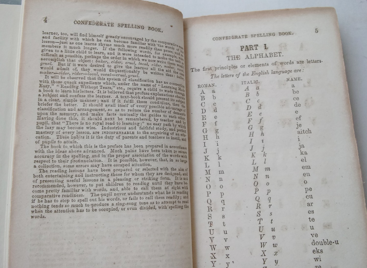 THE CONFEDERATE SPELLING BOOK, WITH READING LESSONS FOR THE YOUNG ...