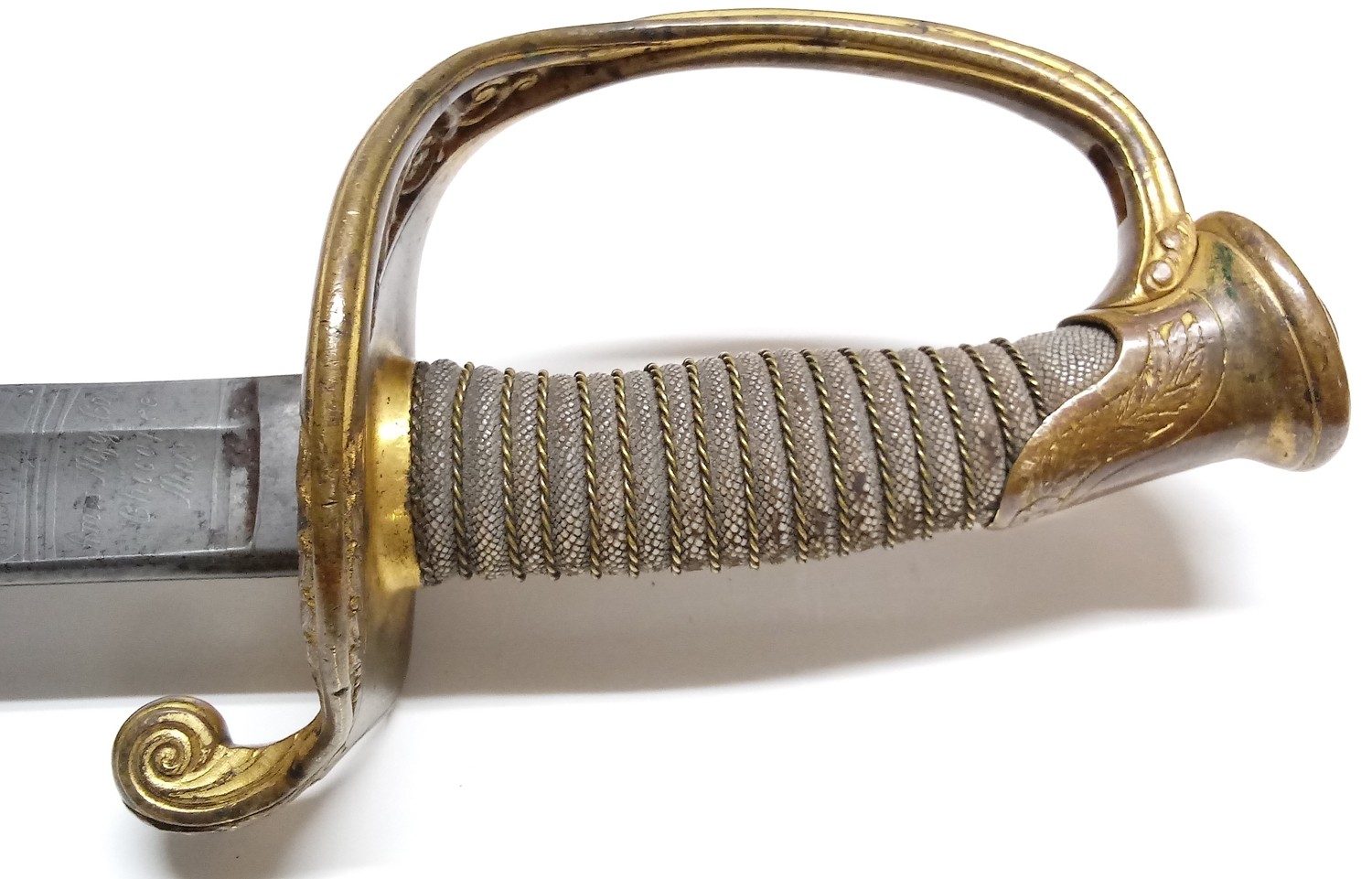 AMES MODEL 1850 FOOT OFFICER’S SWORD — Horse Soldier