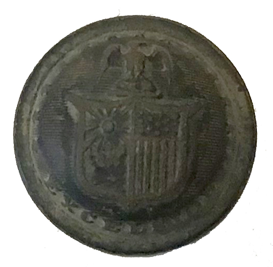 NEW YORK EXCELSIOR STATE JACKET BUTTON RECOVERED AT ANTIETAM — Horse ...