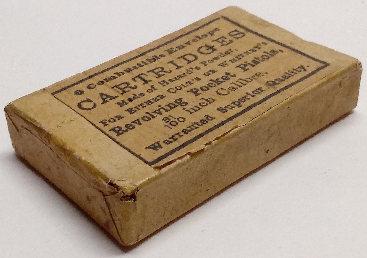 EXCELLENT PACK OF .31 CALIBER CARTRIDGES FOR THE COLT POCKET — Horse ...