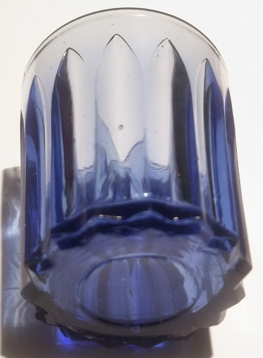 COBALT BLUE SHOT GLASS, CIRCA 1850's — Horse Soldier