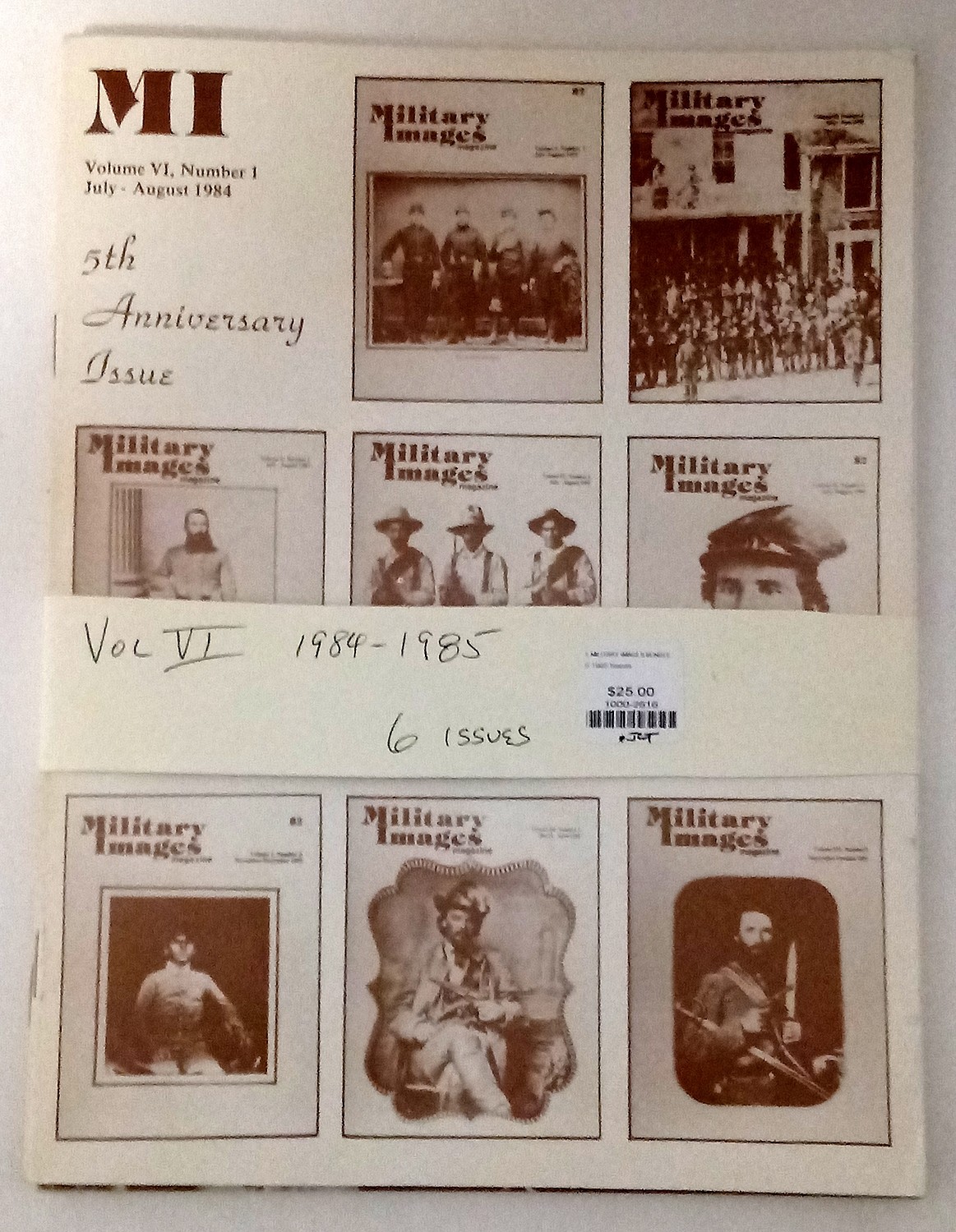 FULL YEAR OF MILITARY IMAGES MAGAZINE – VOLUME VI BACK ISSUES — Horse ...