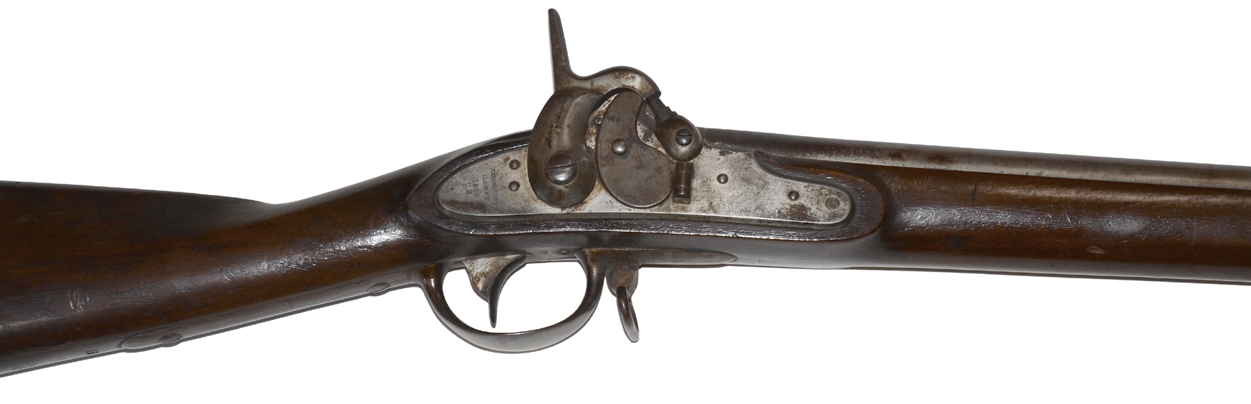 VERY NICE MODEL 1816 MUSKET ALTERED TO PERCUSSION WITH MAYNARD PRIMING ...