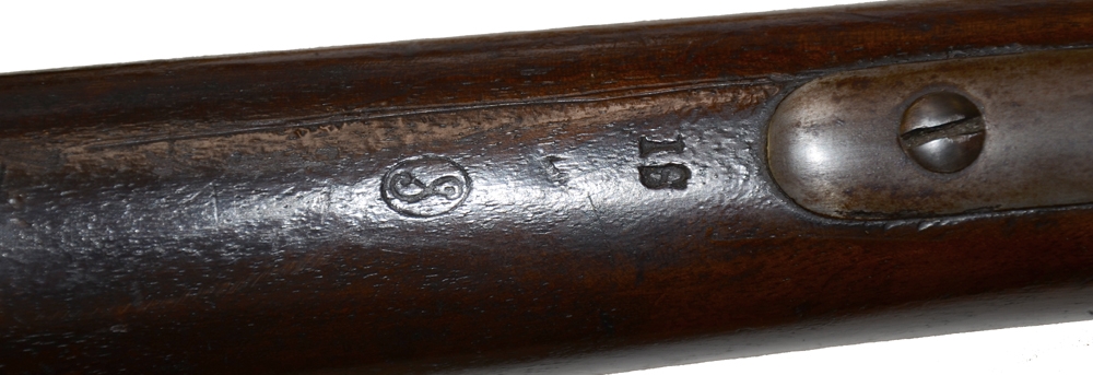 VERY NICE MODEL 1816 MUSKET ALTERED TO PERCUSSION WITH MAYNARD PRIMING ...