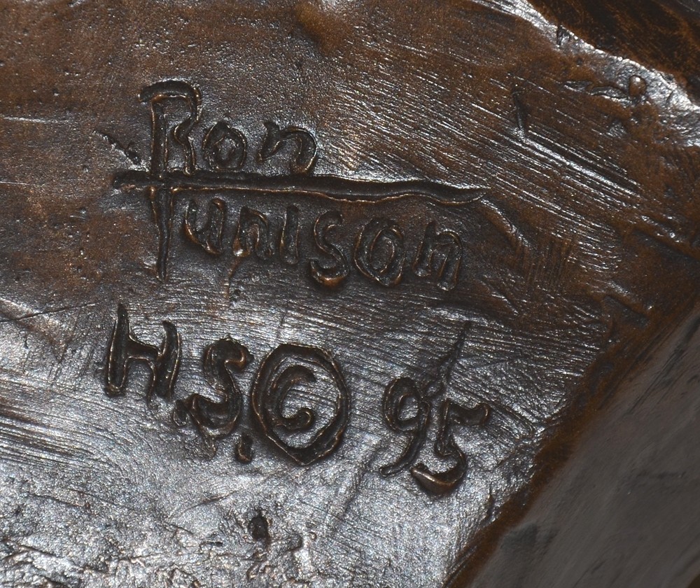 JOSHUA CHAMBERLAIN BUST BY RON TUNISON — Horse Soldier