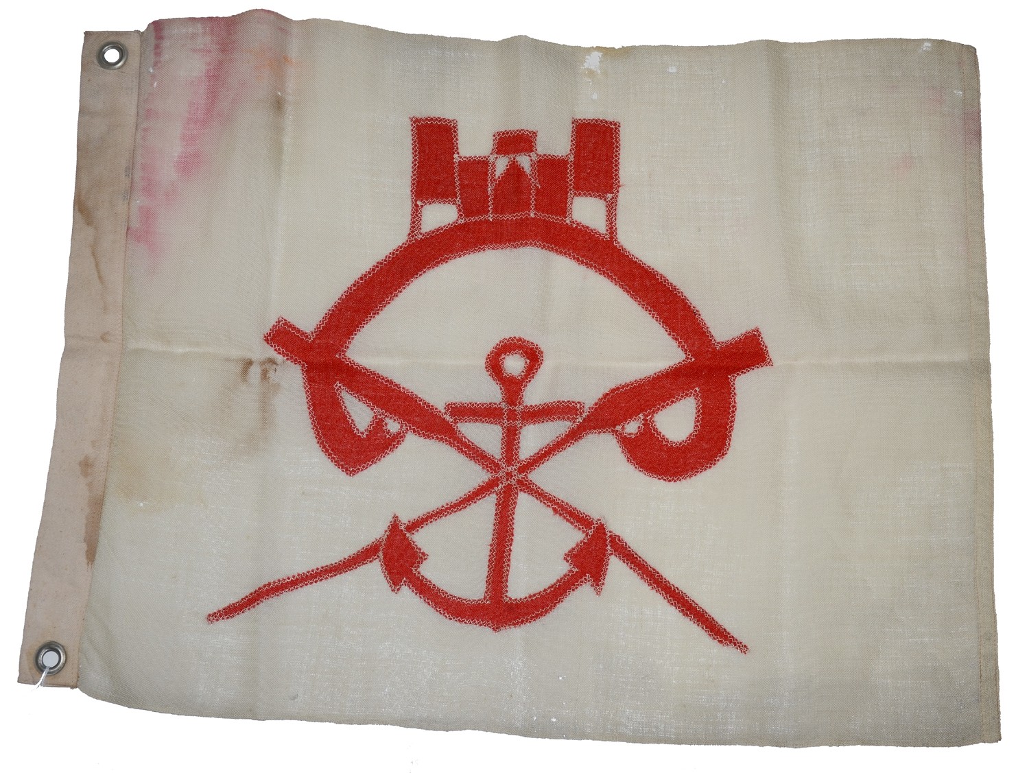 PONTONIERS ARMY CORPS FLAG FOR G.A.R. HALL OR ENCAMPMENT USE — Horse ...