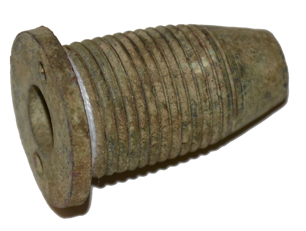CONFEDERATE COPPER TIME FUSE ADAPTER FROM SEVEN PINES — Horse Soldier