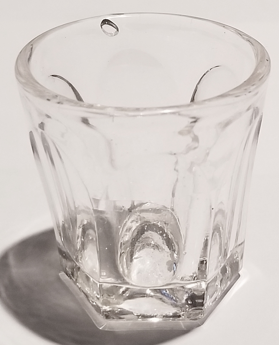 FLUTED PANEL SHOT GLASS — Horse Soldier