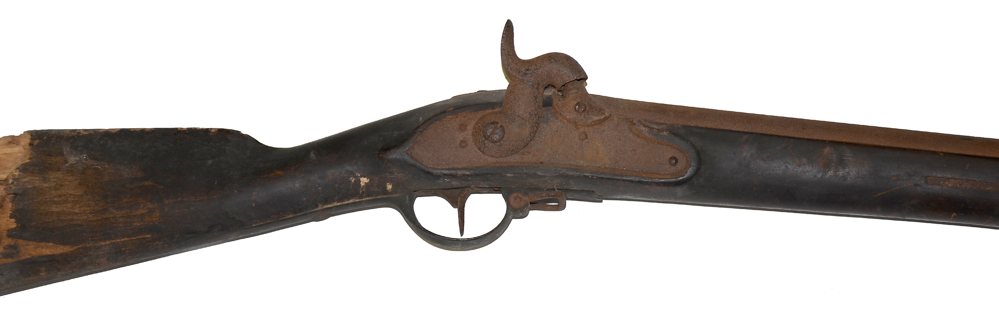 PRUSSIAN MODEL 1809 POTSDAM PERCUSSION MUSKET WITH VERBAL ID TO 2ND ...