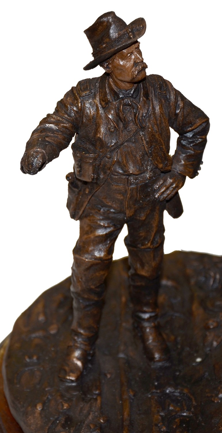 RON TUNISON STATUE “BUFORD AND REYNOLDS” — Horse Soldier