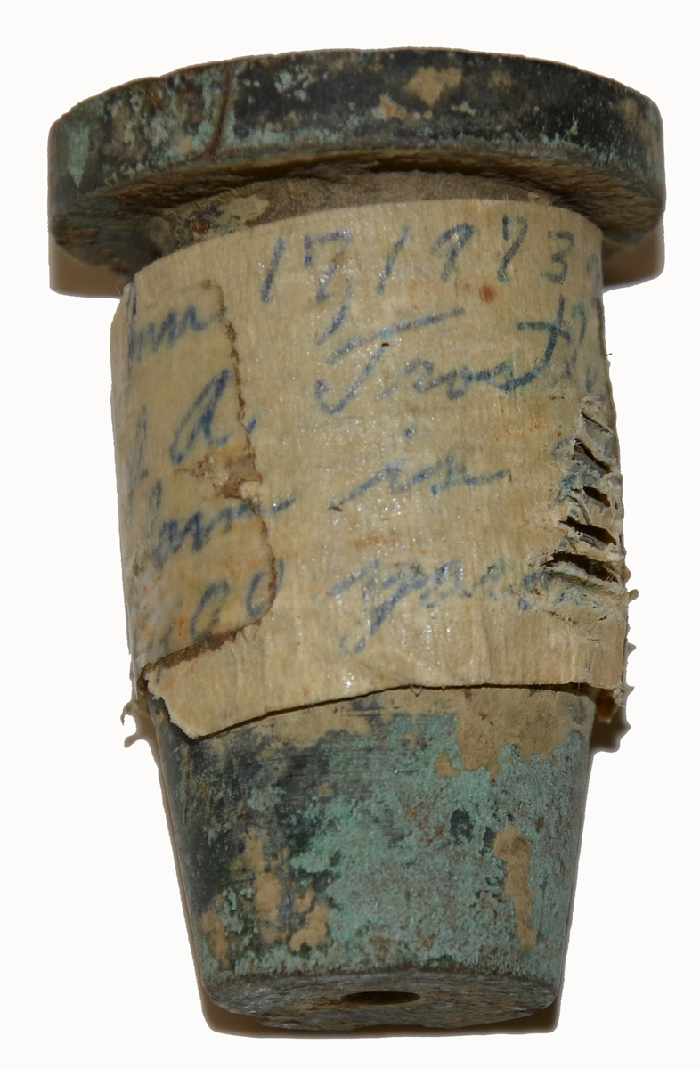 CONFEDERATE COPPER TIME FUSE ADAPTER FROM NEAR TROSTLE FARM — Horse Soldier