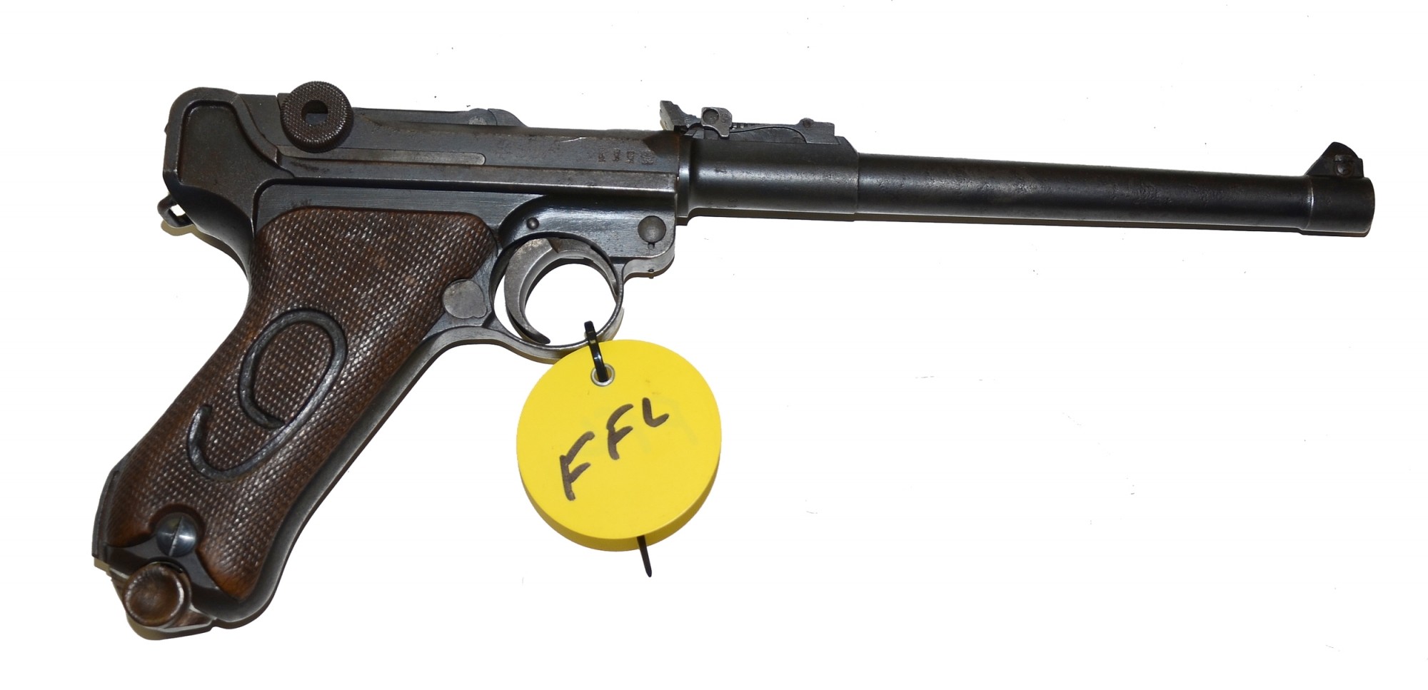 WW1 DWM 1917 DATED ARTILLERY LUGER WITH STOCK — Horse Soldier