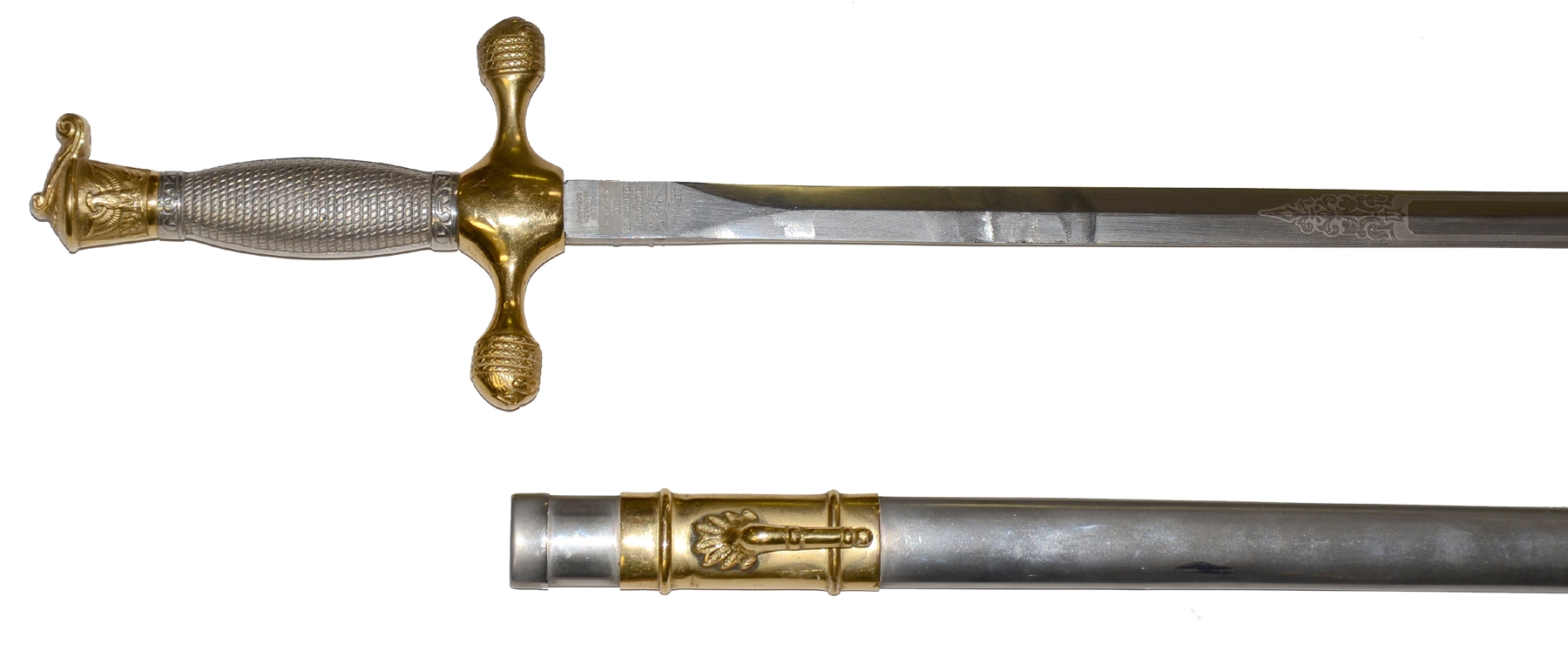 WEST POINT CADET SWORD WITH SCABBARD — Horse Soldier